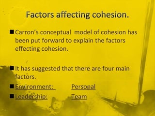 Cohesion factors(3). | PPTX
