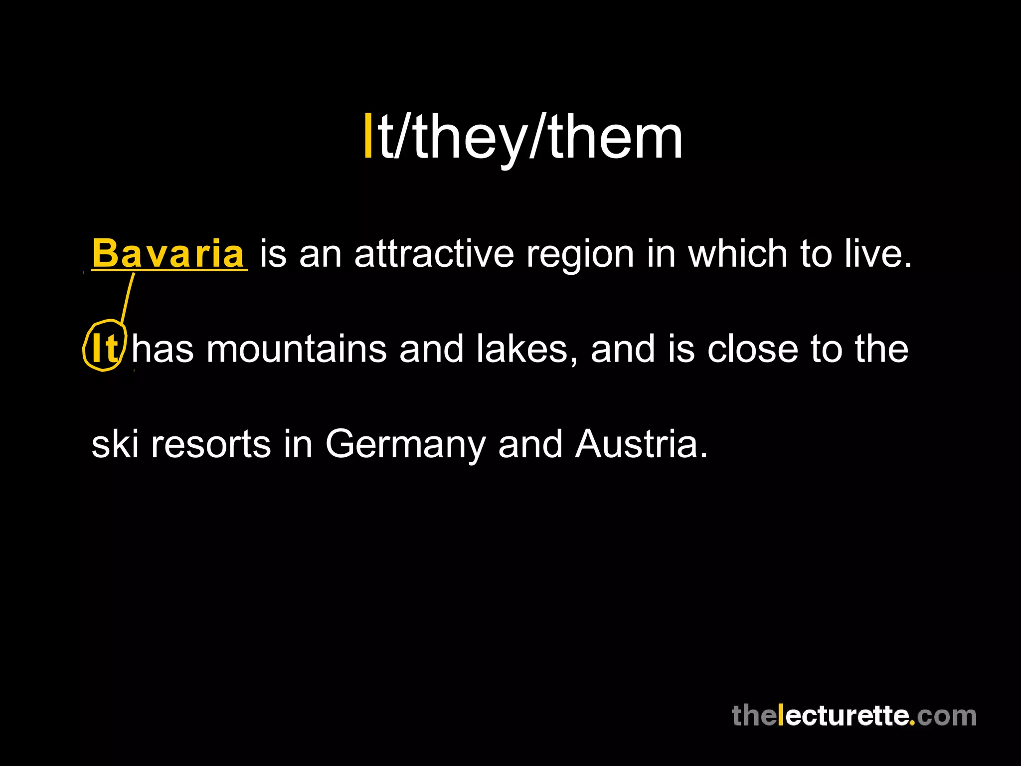 Cohesion: Reference words | PPT