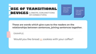 Cohesive Devices | PDF