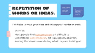 Cohesive Devices | PDF