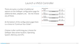 Cohesive Networks Support Docs: VNS3 Configuration for IBM Softlayer | PPT