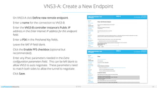 Cohesive Networks Support Docs: VNS3 Side by Side IPsec Tunnel Guide | PPT