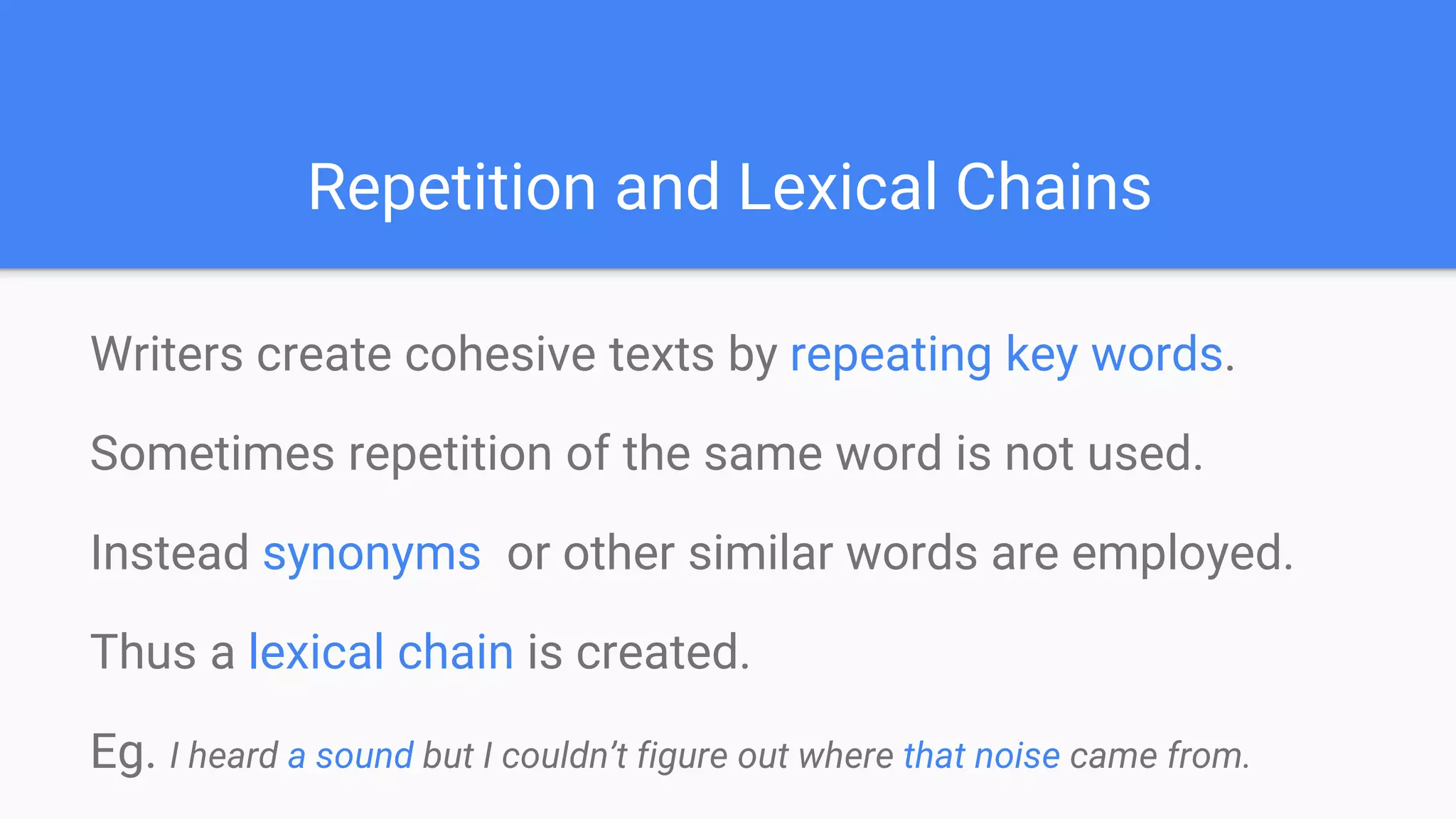 Cohesive devices | PPTX
