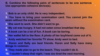 COHESIVE DEVICES IN ENGLISH 8: QUARTER 2 | PPTX