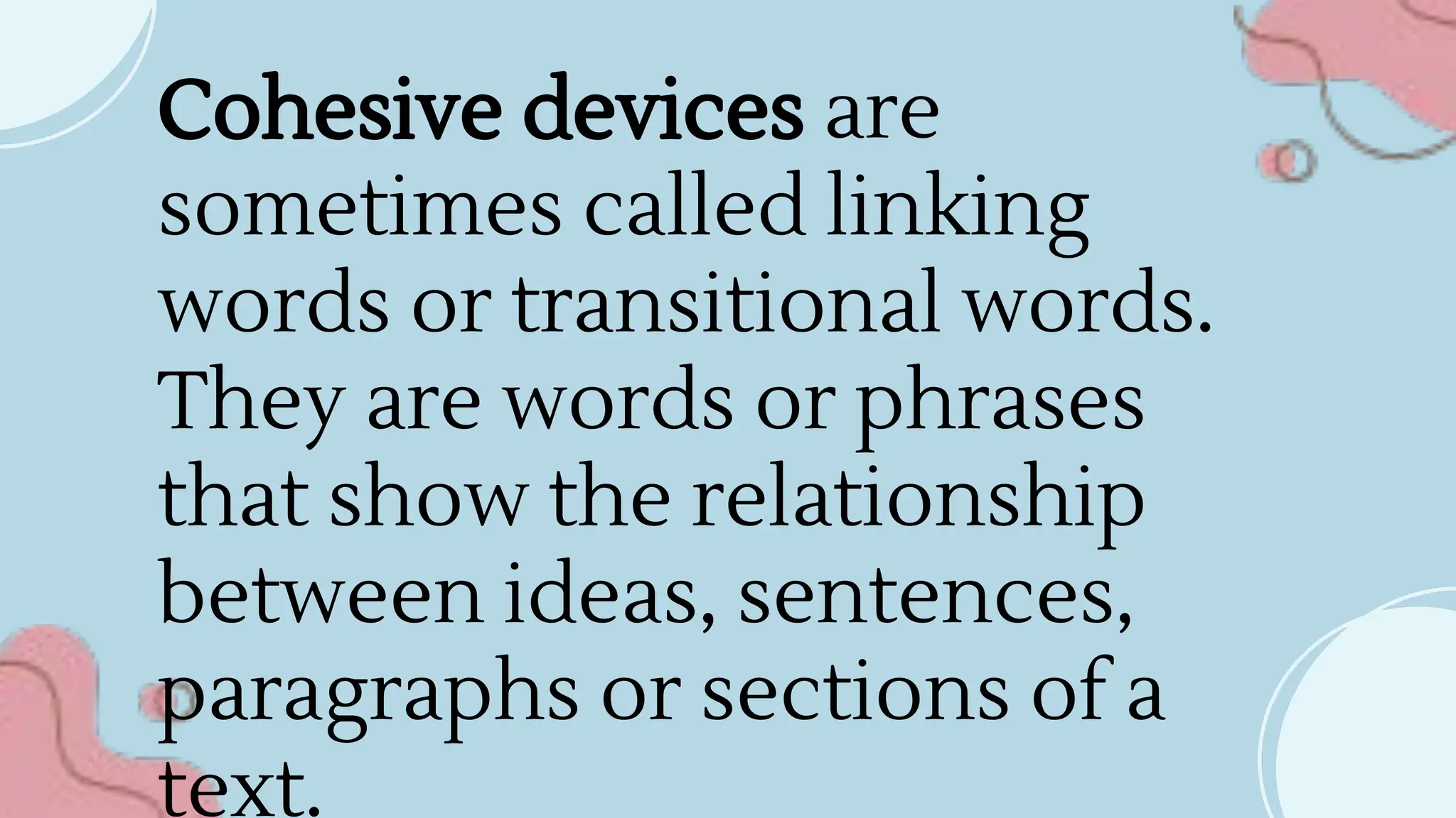Cohesive Devices 8.pptx.pdf english grade 8 | PDF
