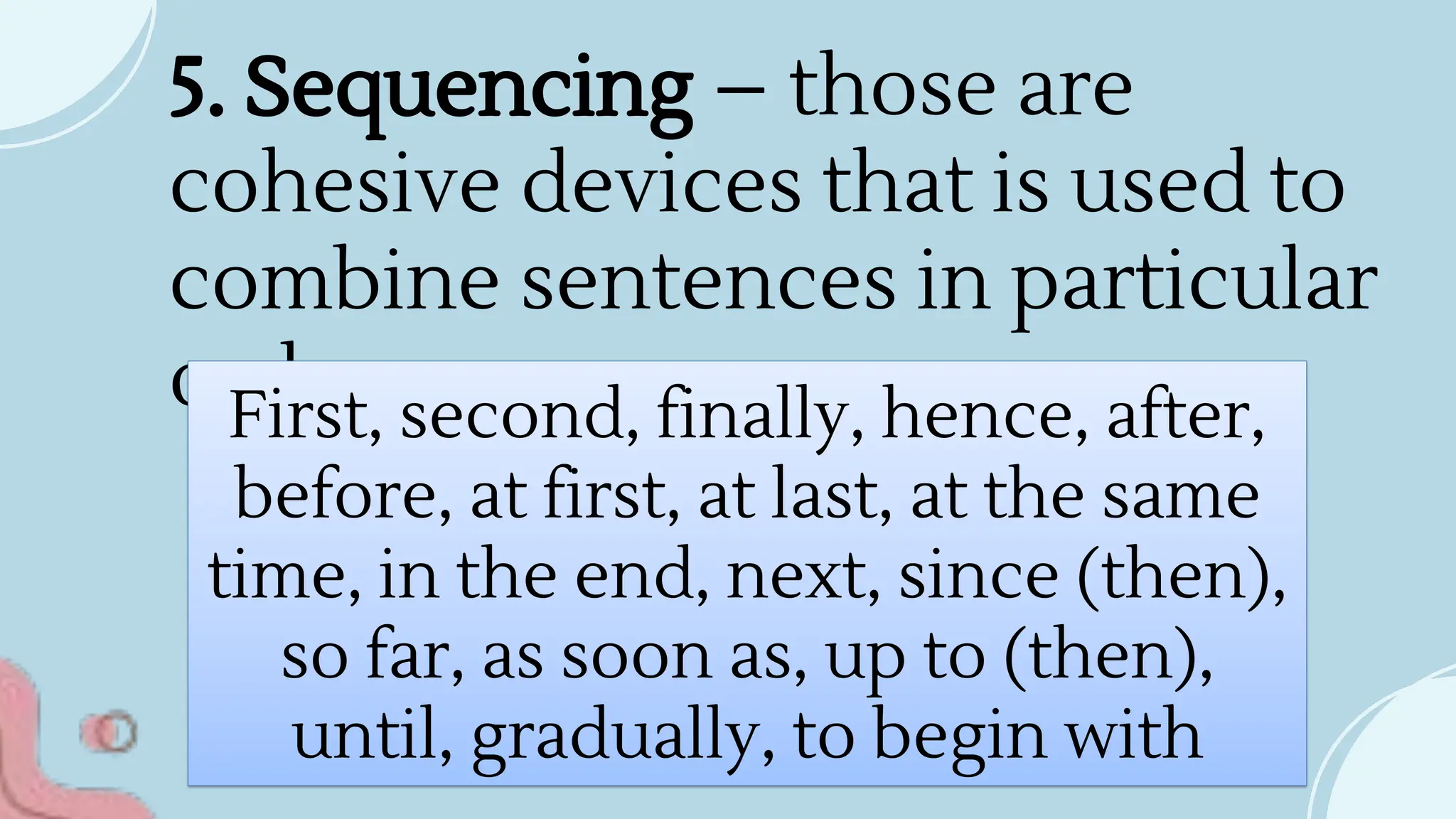 Cohesive Devices 8.pptx.pdf english grade 8 | PDF