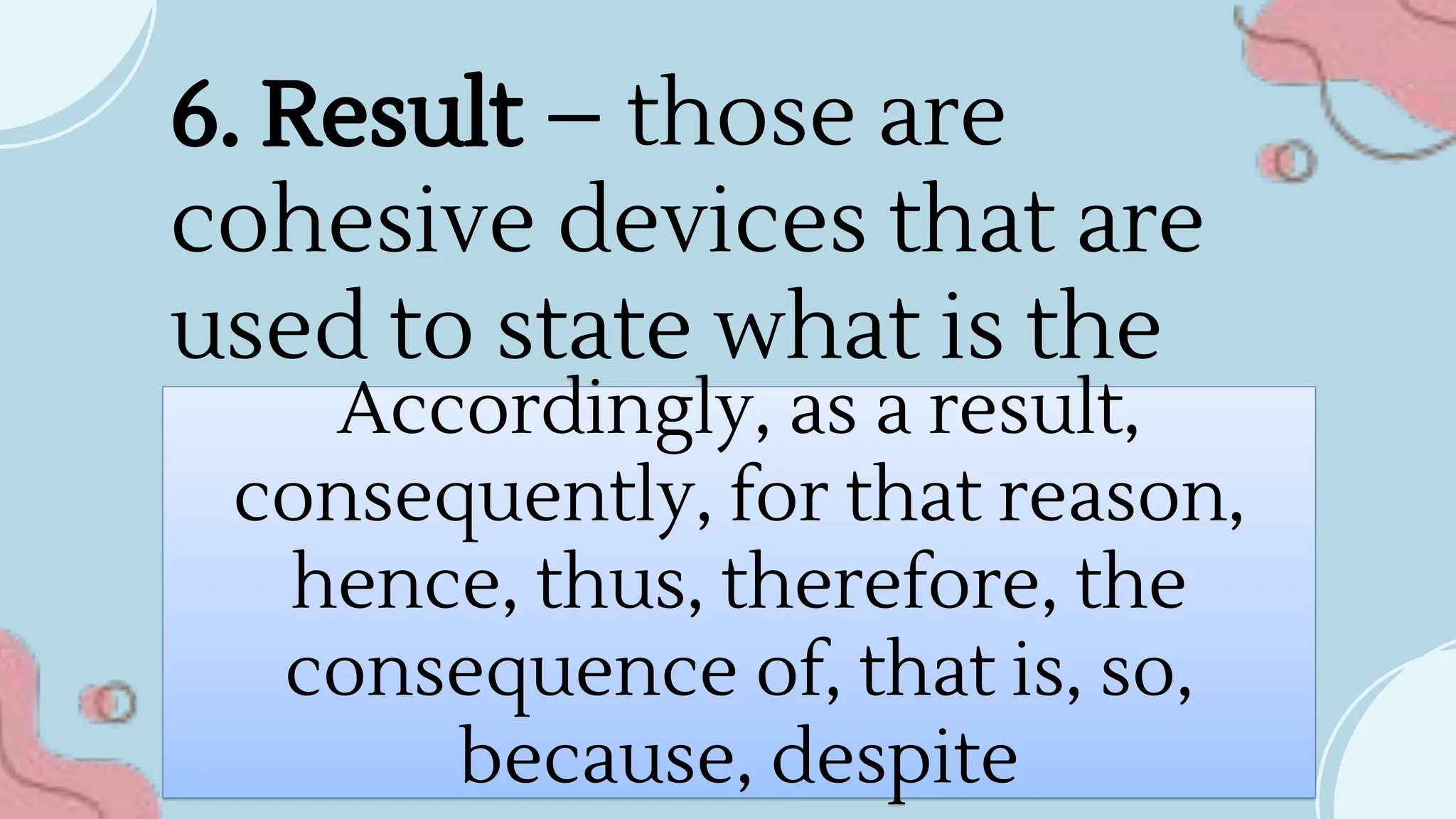 Cohesive Devices 8.pptx.pdf english grade 8 | PDF
