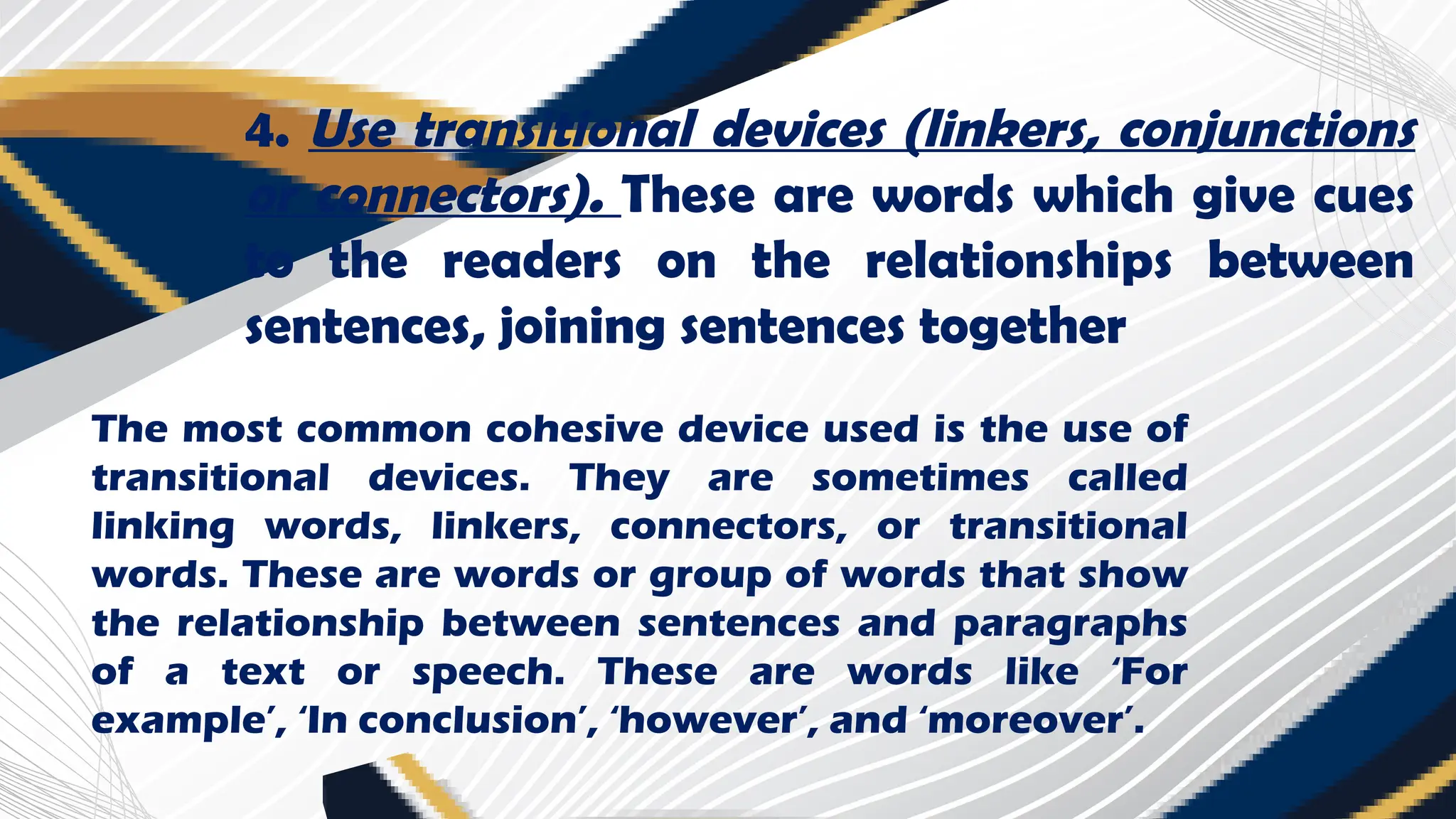 Cohesive Devices as Linking Words Students Copy .pptx