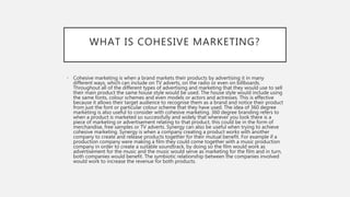 Cohesive marketing | PPTX