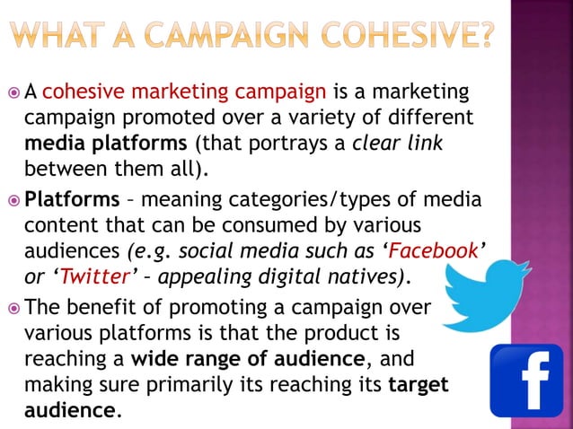 Cohesive Marketing Campaigns | PPT
