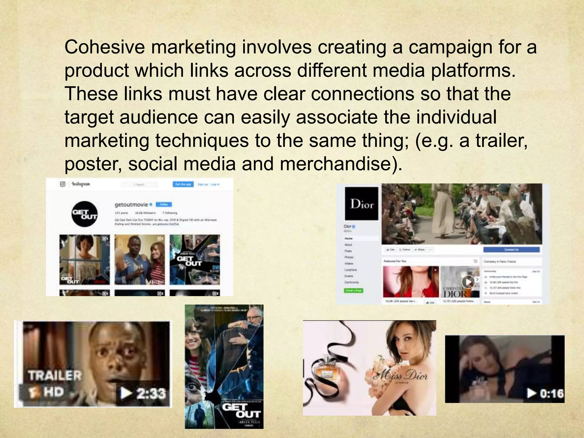 Cohesive marketing campaigns | PPTX