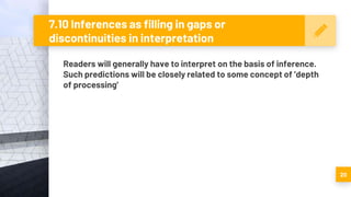 Coherence in the interpretation of discourse | PPT