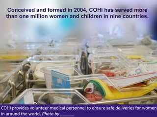 Cohi annual report + 5 year strategy | PPT