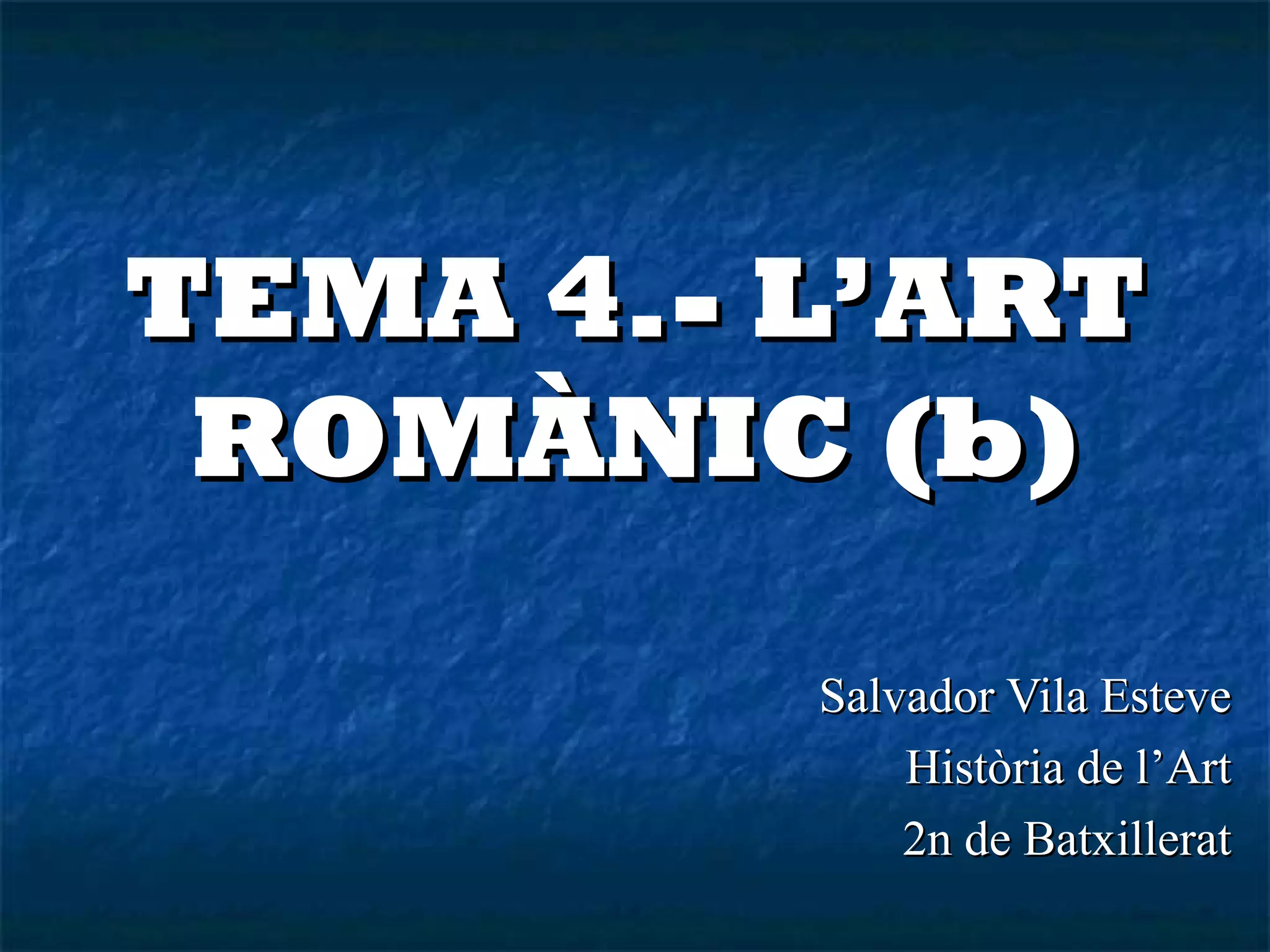 Tema4 lartromnicb-091225073813-phpapp01 | PPT