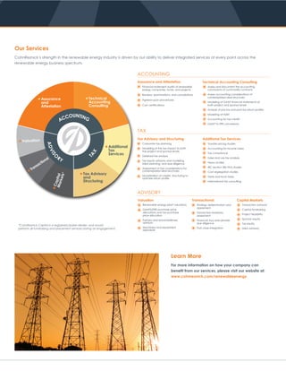 CohnReznick Renewable Energy Industry Overview | PDF