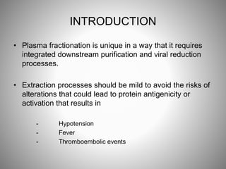 Cohn's fractionation | PPTX