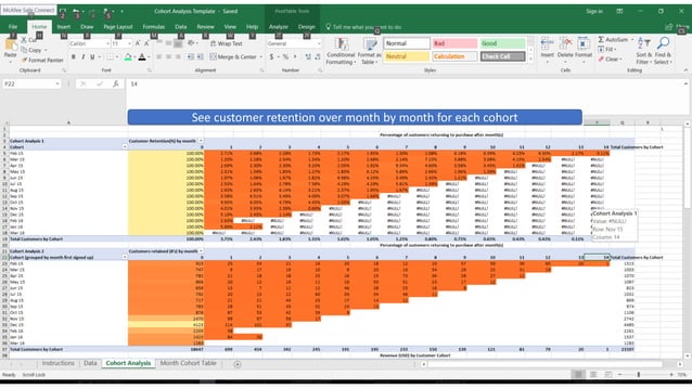 Cohort analysis saa s (1) | PPT