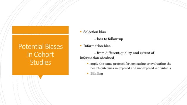 Cohort study design | PPT | Medical Health