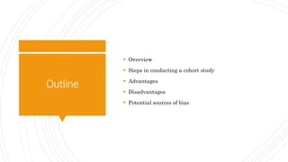 Cohort study design | PPT