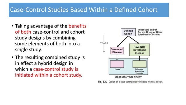 Research methodology: Cohort study design | PPTX | Medical Health
