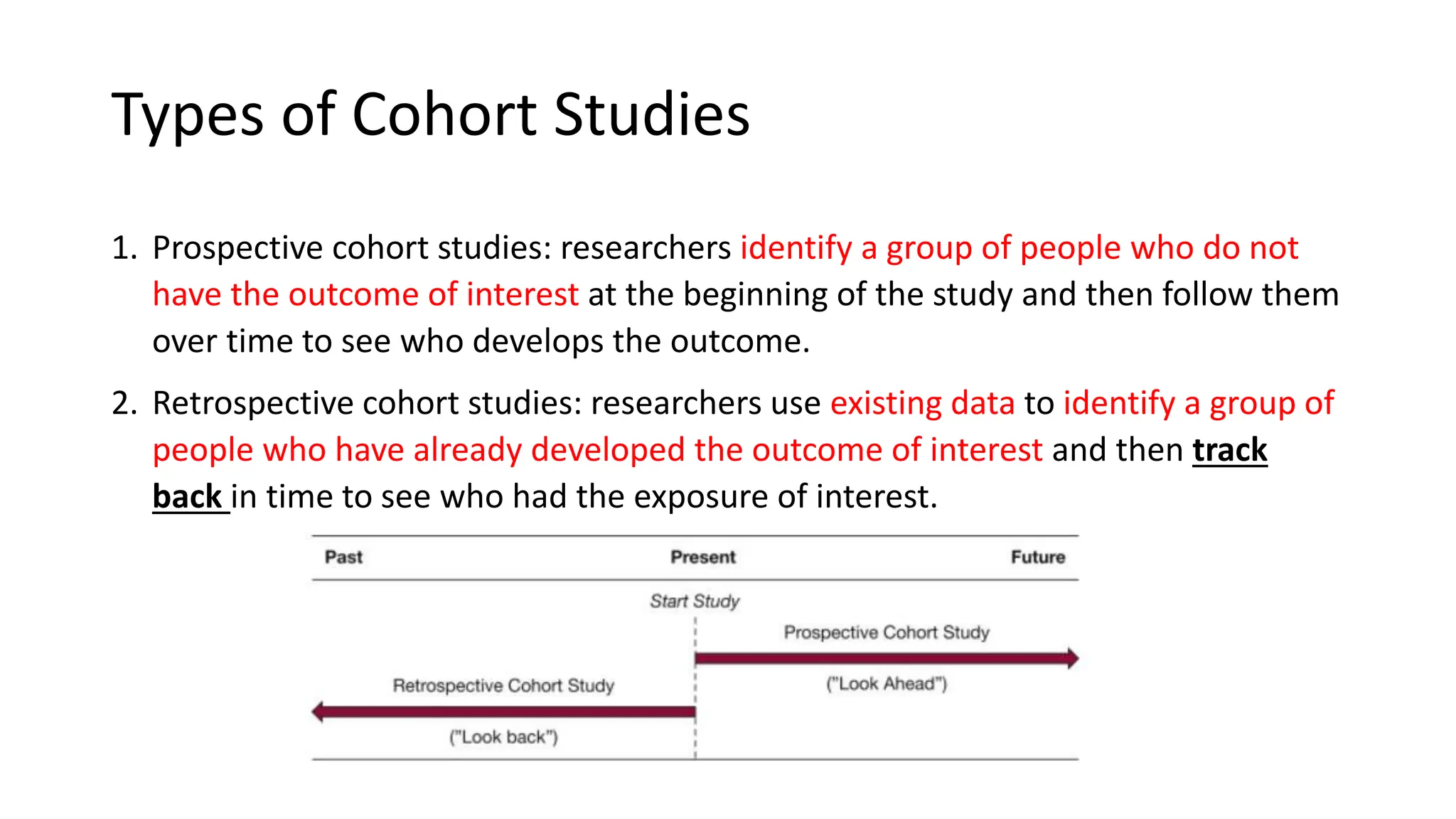 Cohort studies Is a type of observational and analytic study .pptx