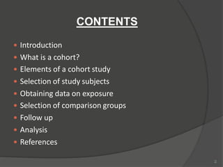 Cohort study | PPT