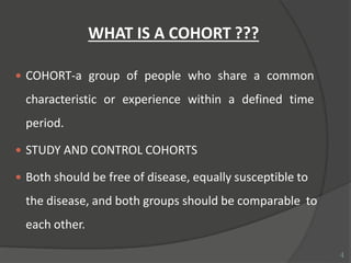 Cohort study | PPT