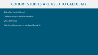 Cohort study | PPTX