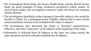 A presentation on COHORT STUDY With Types.pptx