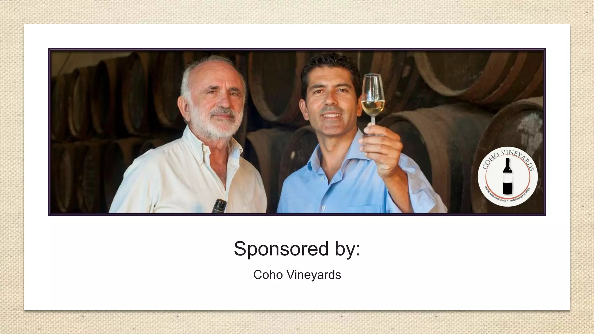 Coho Vineyards charity auction.pptx