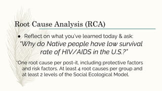 Root Cause Analysis: A Community Engagement Process for Identifying ...