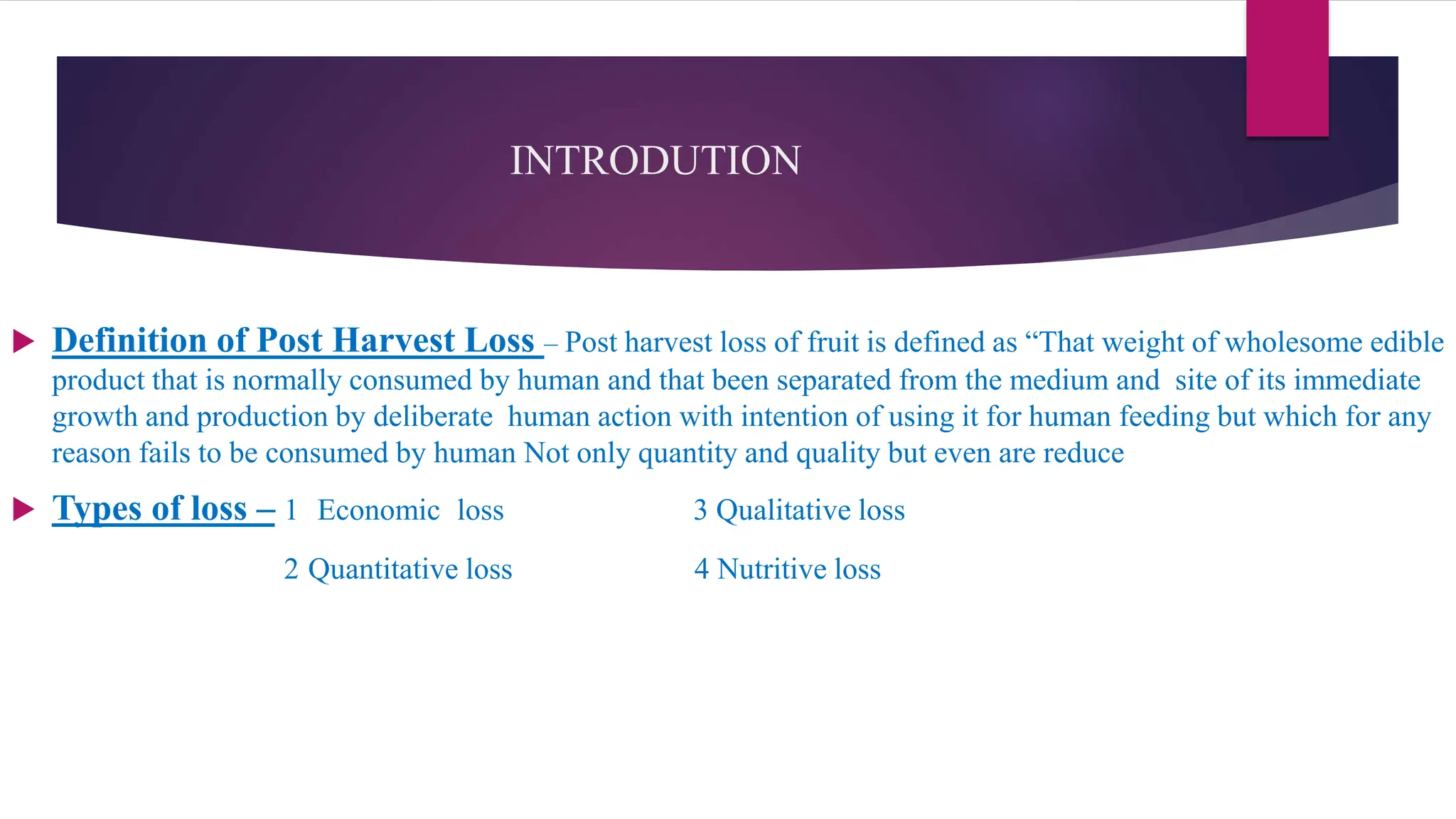 post harvest management of horticultural crops | PPTX