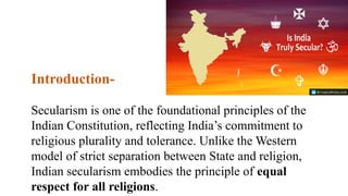 COI.pptx constitution of india topic secularism | PPTX