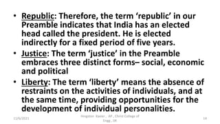 COI - Module - 1 mcn 202 constitution of india | PDF