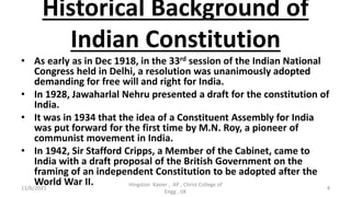 COI - Module - 1 mcn 202 constitution of india | PDF