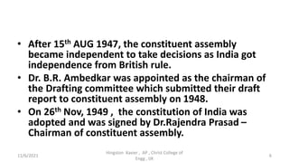 COI - Module - 1 mcn 202 constitution of india | PDF