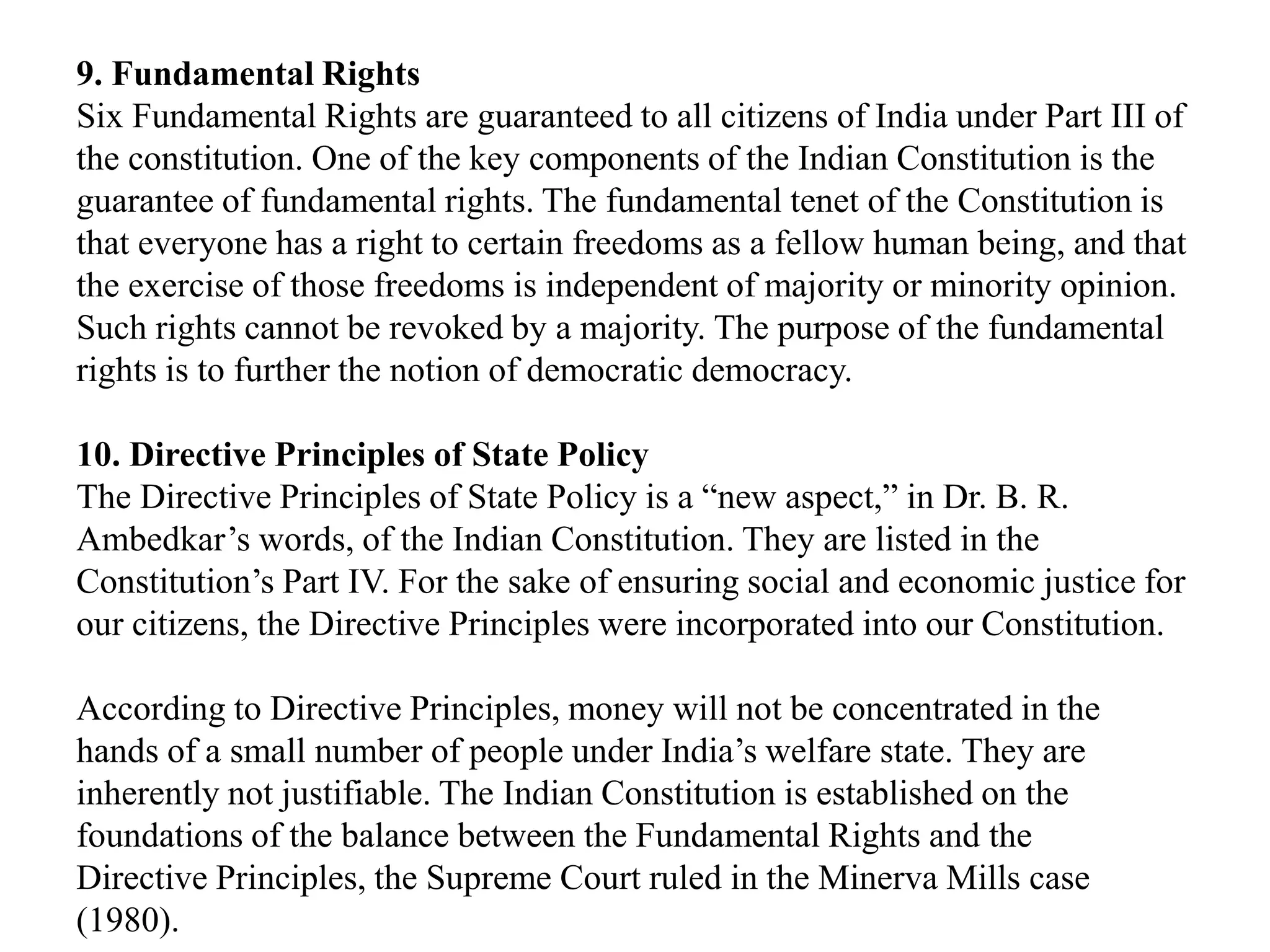 Constitution: Salient features and Preamble | PPTX