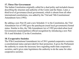 Constitution: Salient features and Preamble | PPTX