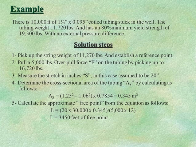 Coiled tubing calculations.pdf | Physics | Science