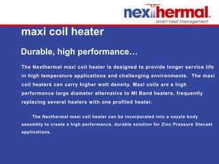 Coil Heaters – Technical Specifications, Types of Coil Heaters and ...