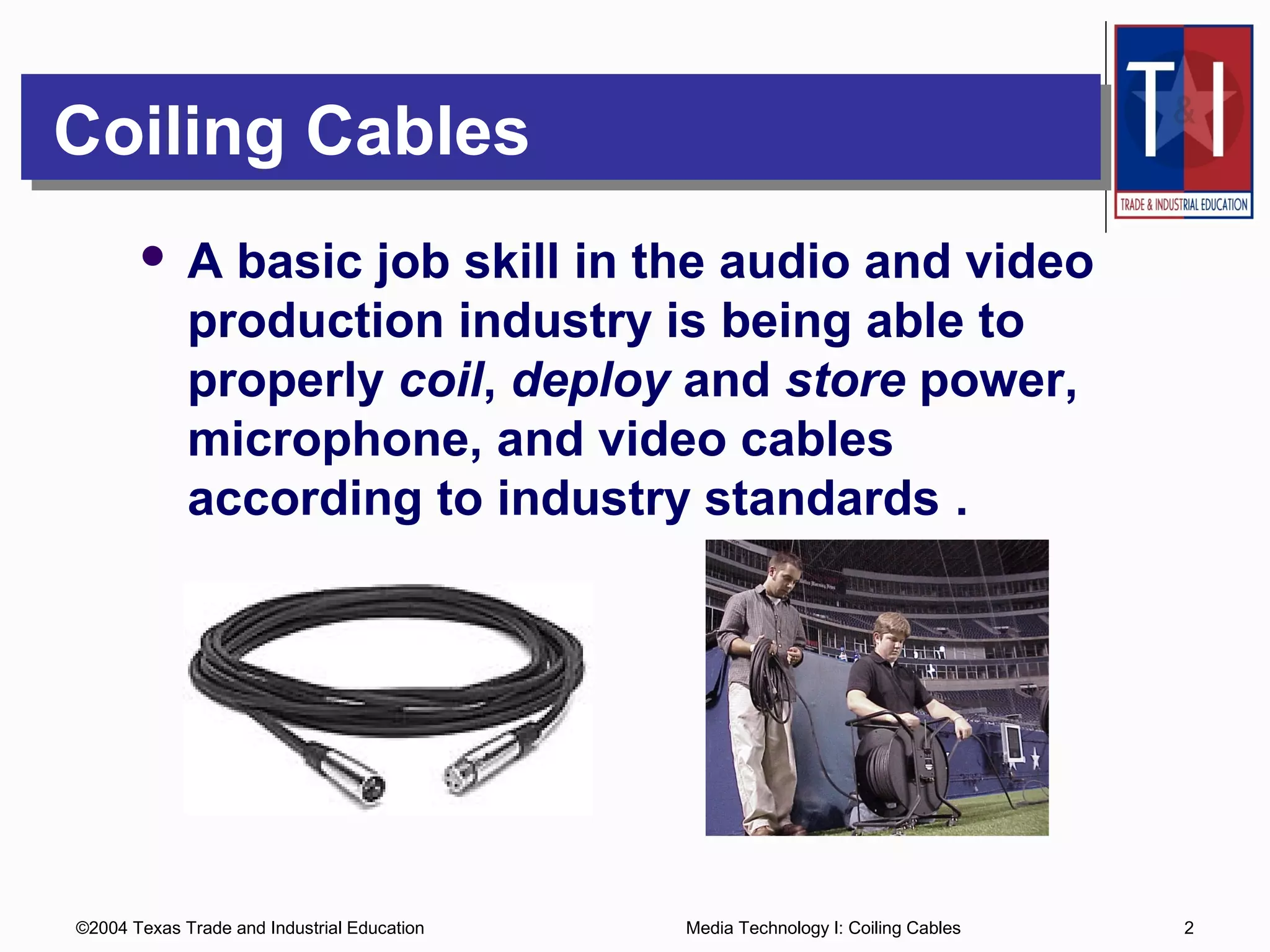Coiling Cables | PPT
