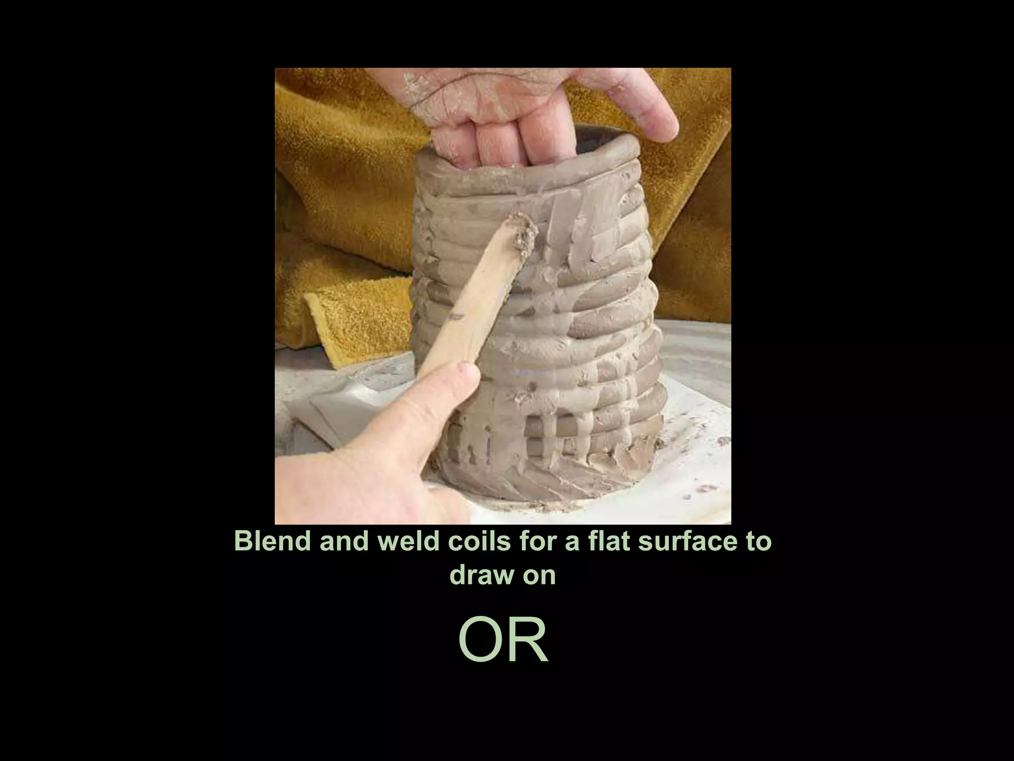 Coil pot presentation, ceramics lesson plan | PPTX