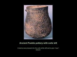Coil pot presentation, ceramics lesson plan | PPTX