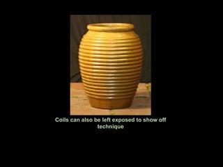 Coil pot presentation, ceramics lesson plan | PPTX