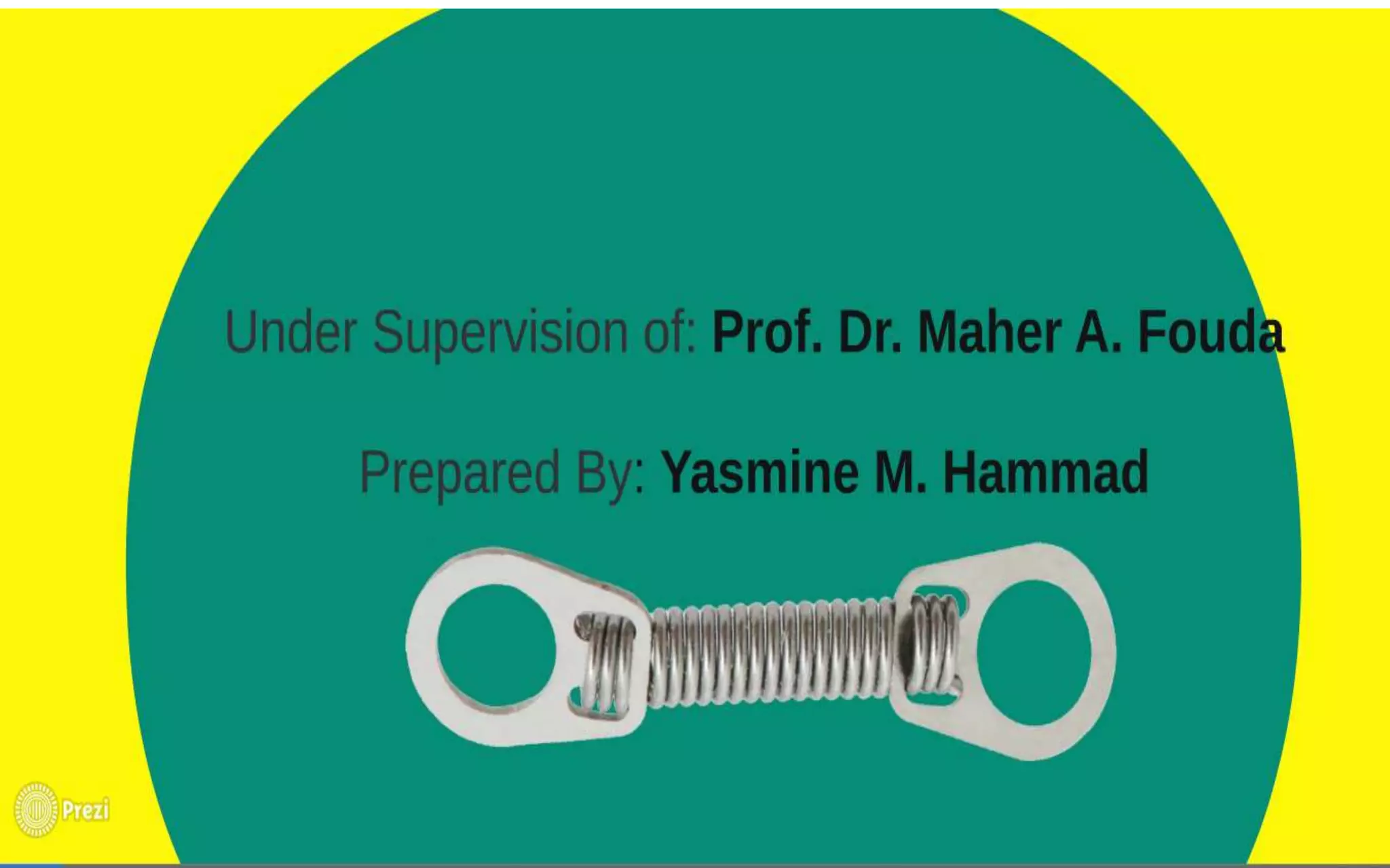 Orthodontic Coil spring | PPTX