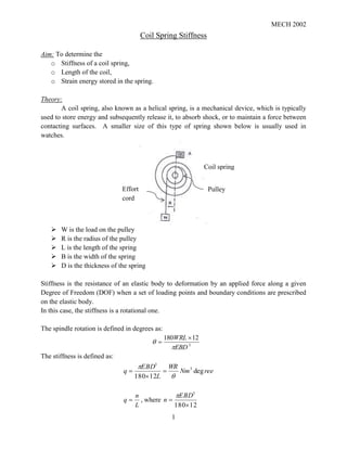 Coil spring final | DOCX