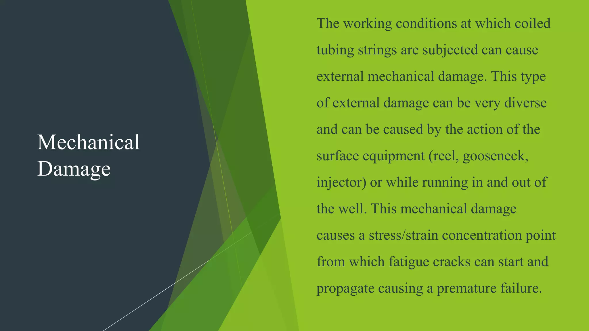 Coil tubing and its application, failures and causes of failures | PPTX