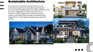 Coimbatore's Architectural Elegance Pioneering Design and Innovation.pptx