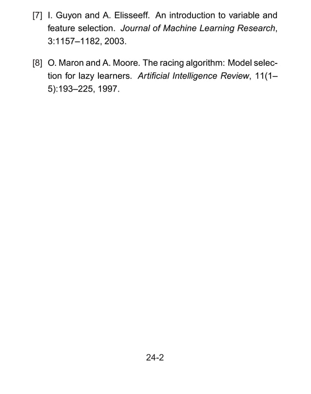 Combining Lazy Learning Racing And Subsampling For Effective Feature Selection Ppt