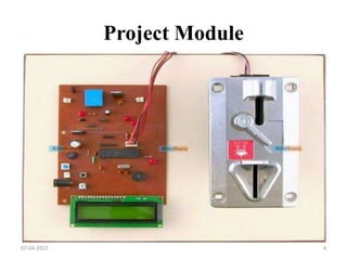 Coin based mobile phone charger | PPTX